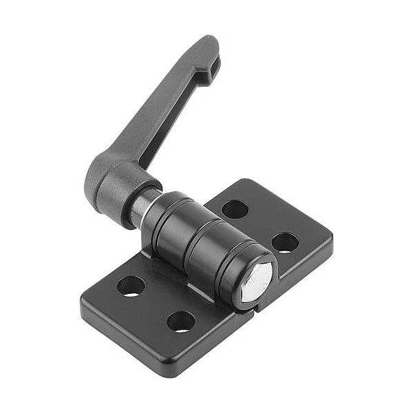 Kipp Hinges die-cast zinc, with locking lever K0442.45252500 | Zoro